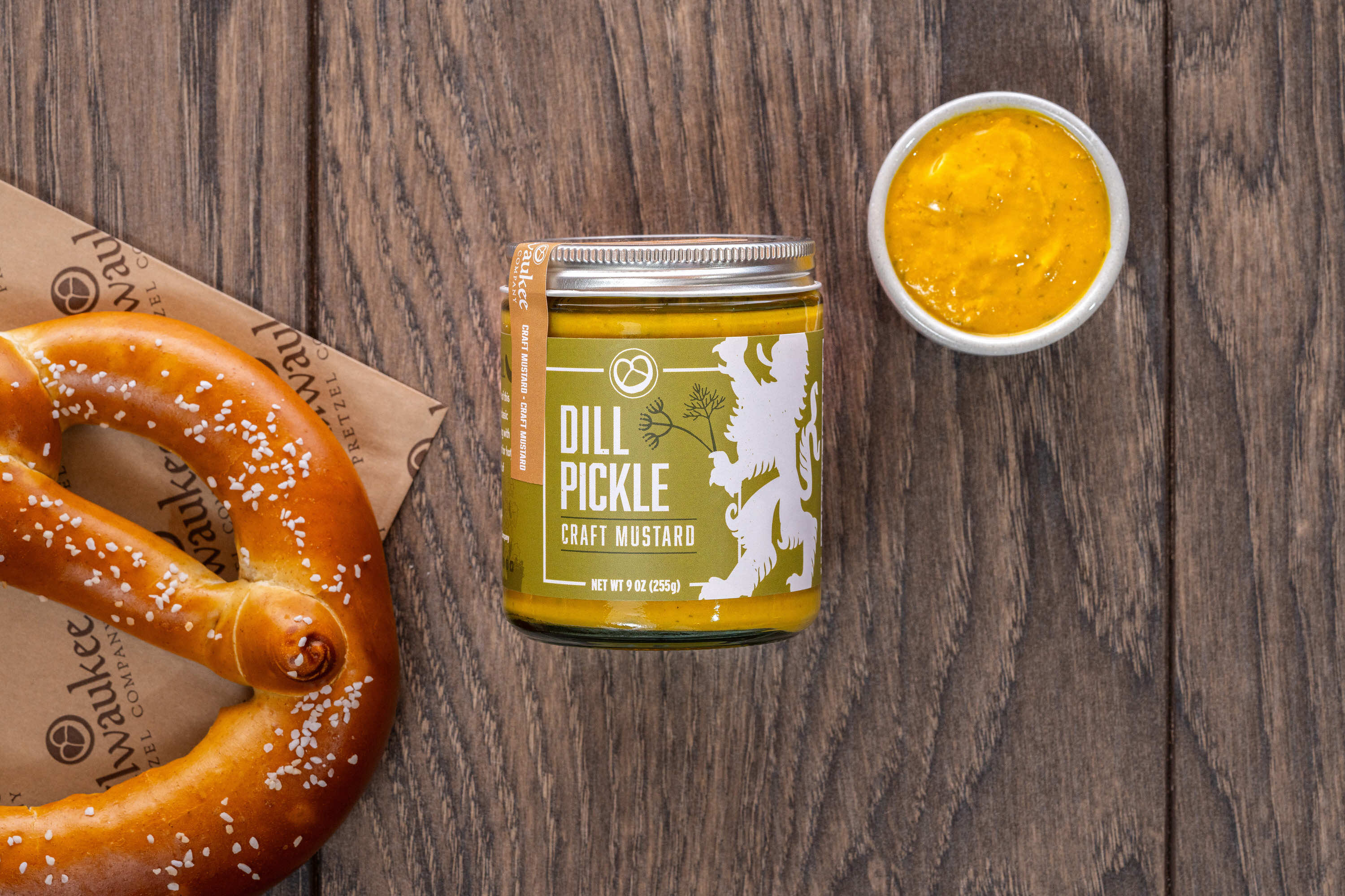Milwaukee Pretzel Company Dill Pickle Mustard – Milwaukee Pretzel Co.